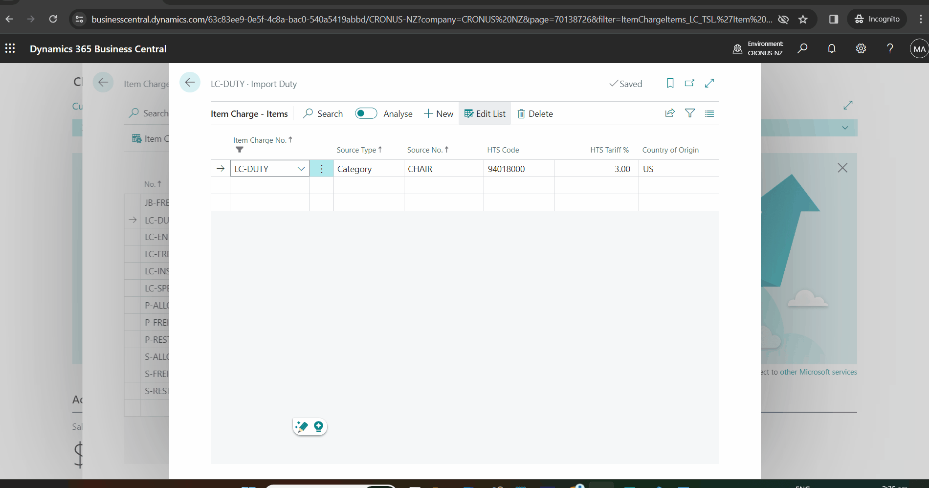 Advanced Landed Cost Setup | 365 Extensions