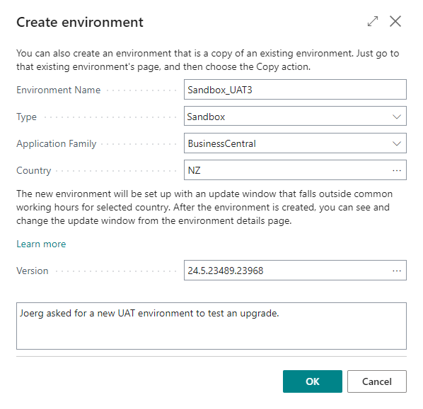 Environments | 365 Extensions